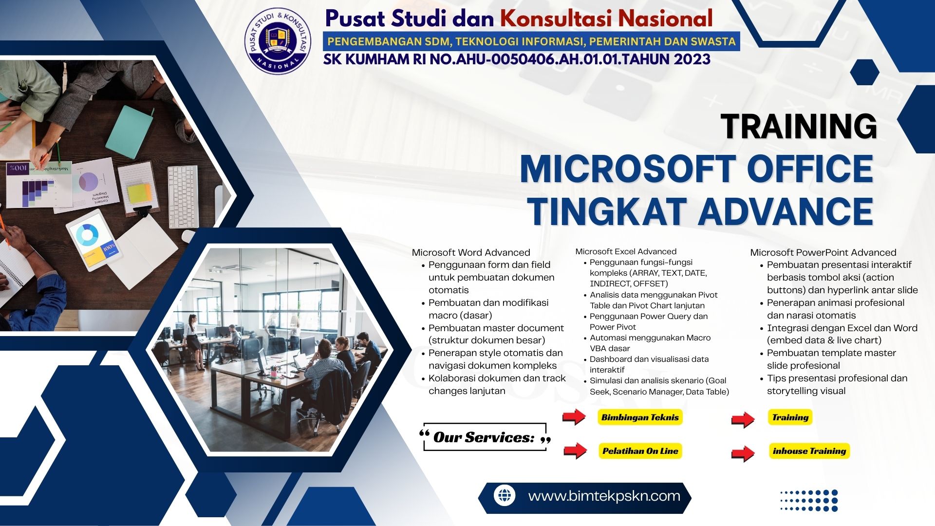 Training Microsoft Office Tingkat Advance - Bimtek PSKN 2025