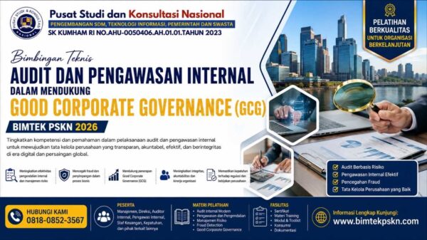 Bimtek Audit dan Pengawasan Internal dalam Mendukung Good Corporate ...